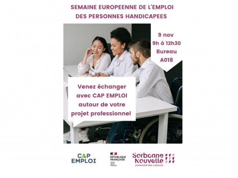 Semaine Européenne de l’Emploi des Personnes Handicapées | Atouts pour tous Ile-de-France